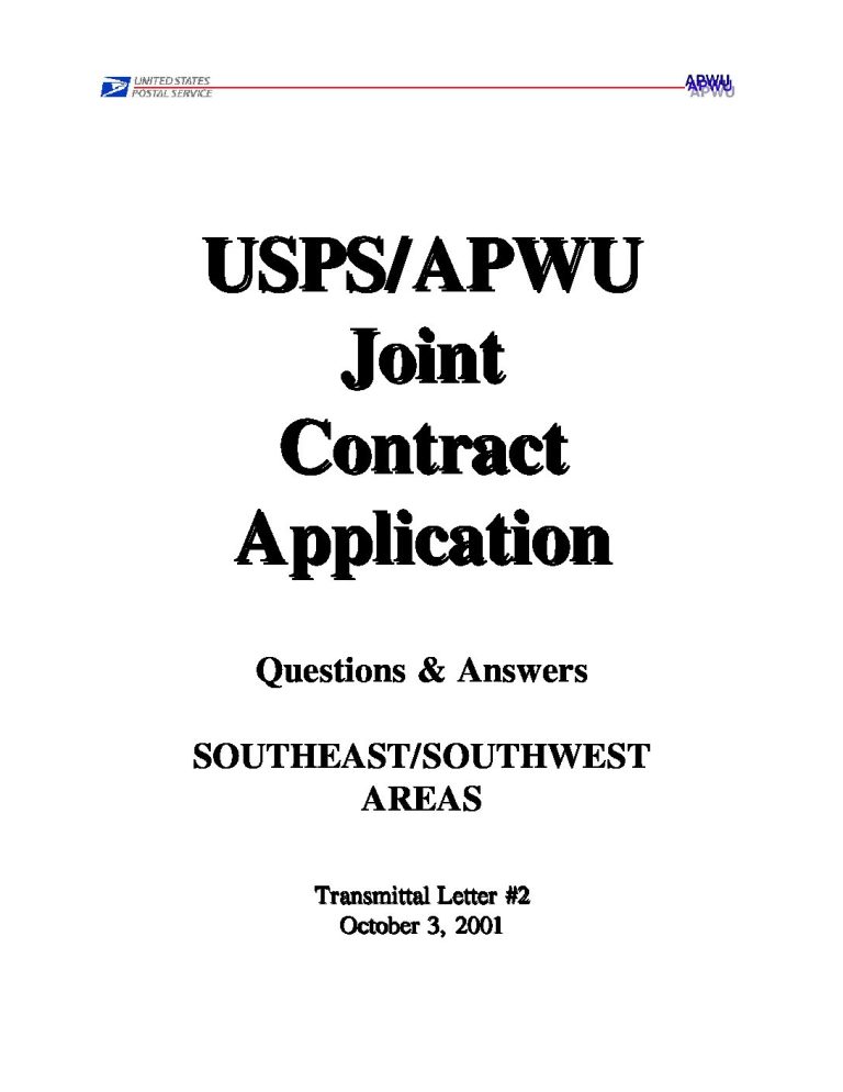 Steward Resources - American Postal Workers Union 418 Shreveport