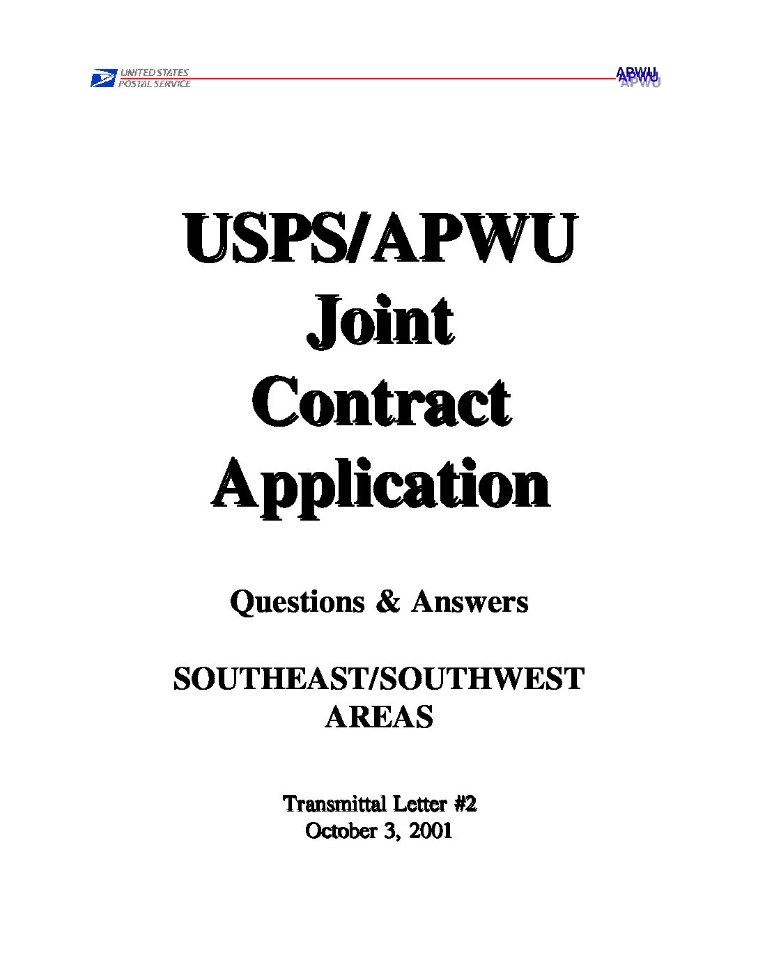 Steward Resources - American Postal Workers Union 418 Shreveport